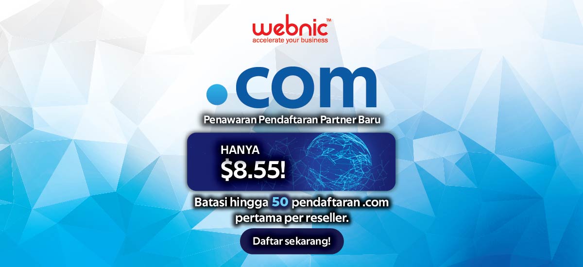 WebNIC - Registrar terakreditasi ICANN